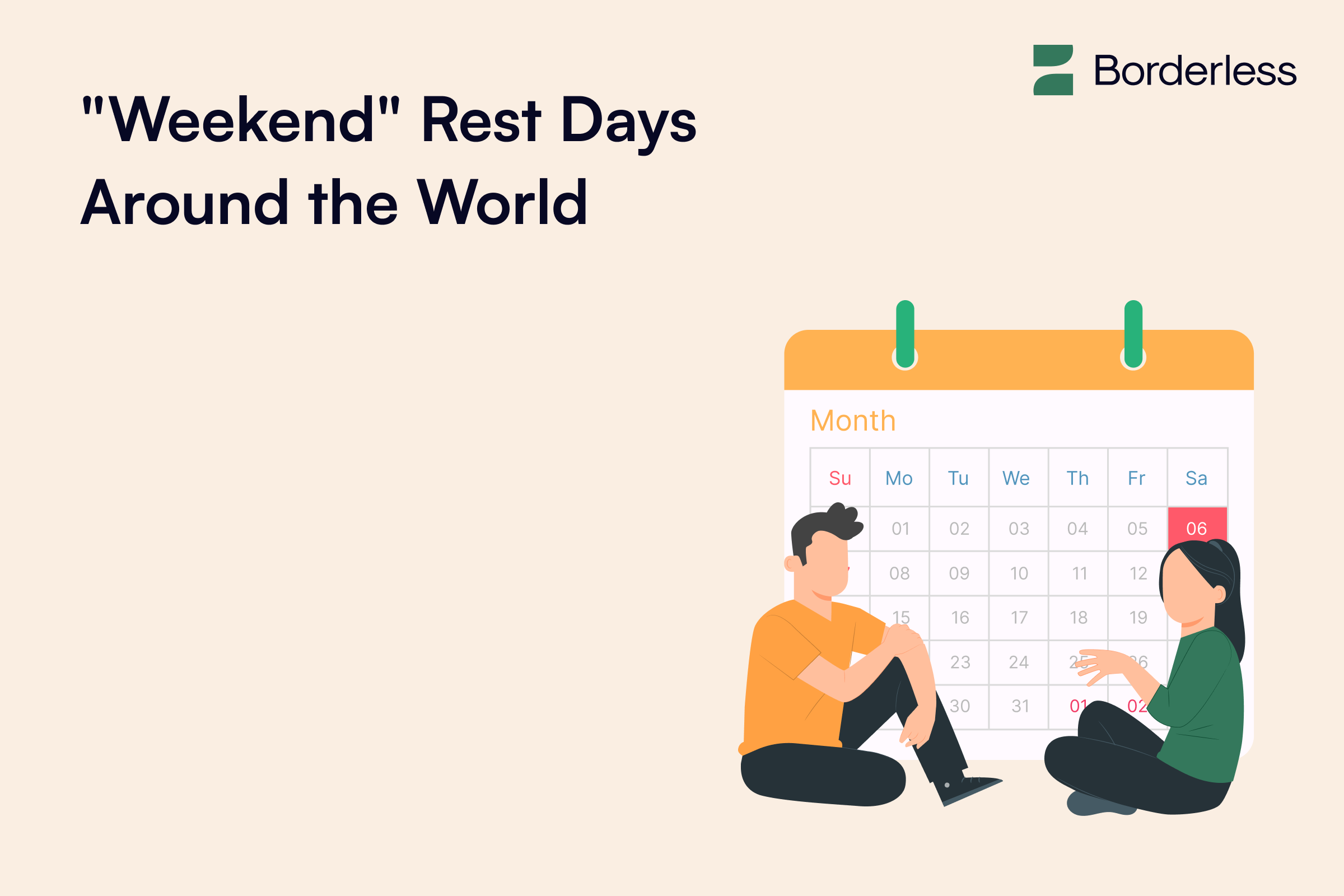 The "Weekend" Rest Days Around the World | Borderless